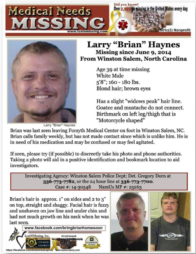Larry Haynes – June 09, 2014 – Winston Salem, NC