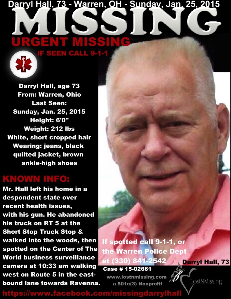 Darryl Hall – Warren, Ohio – Jan 25, 2015